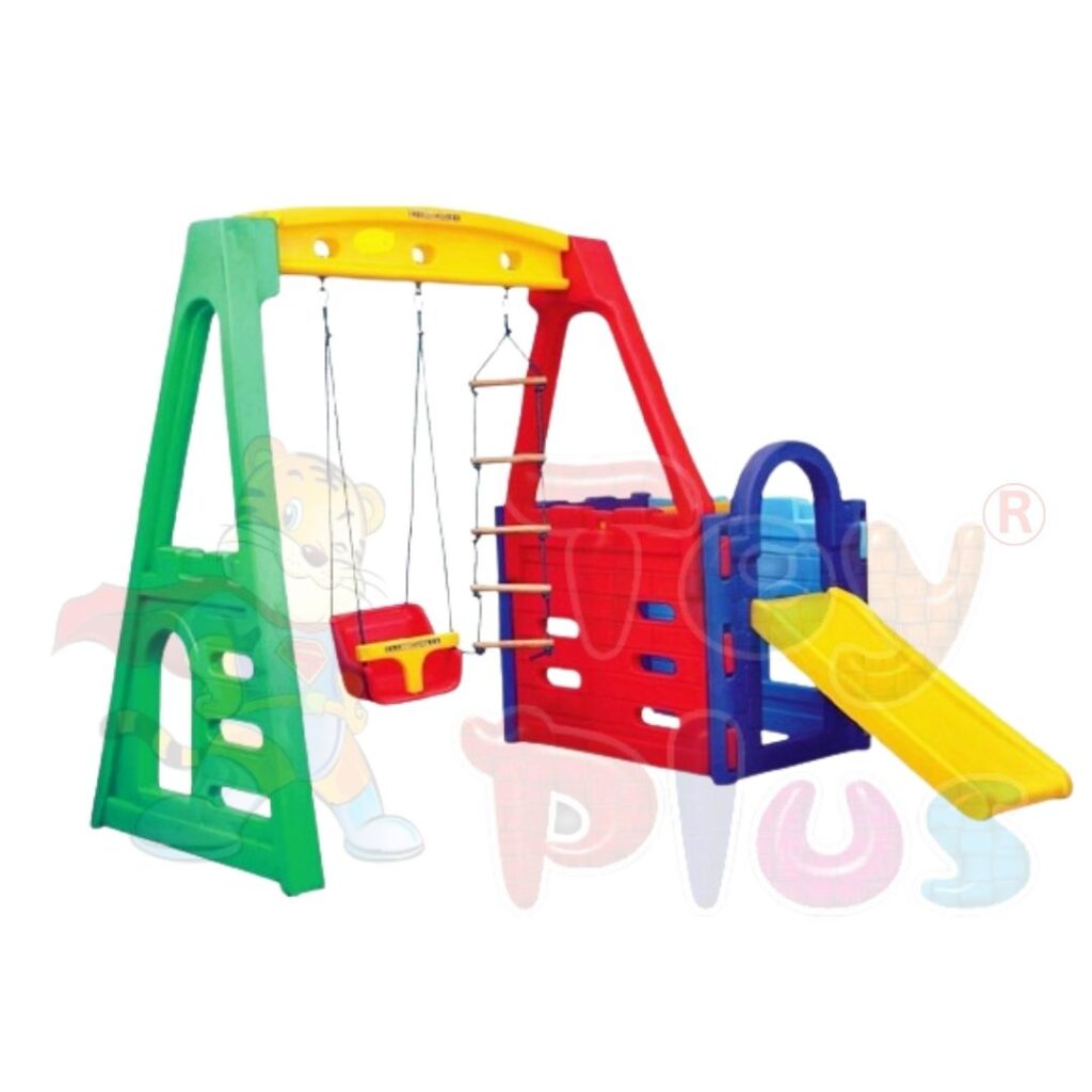 Jumbo Slide With Swing ‘n’ Climber TPPE – 100 – Toy Plus